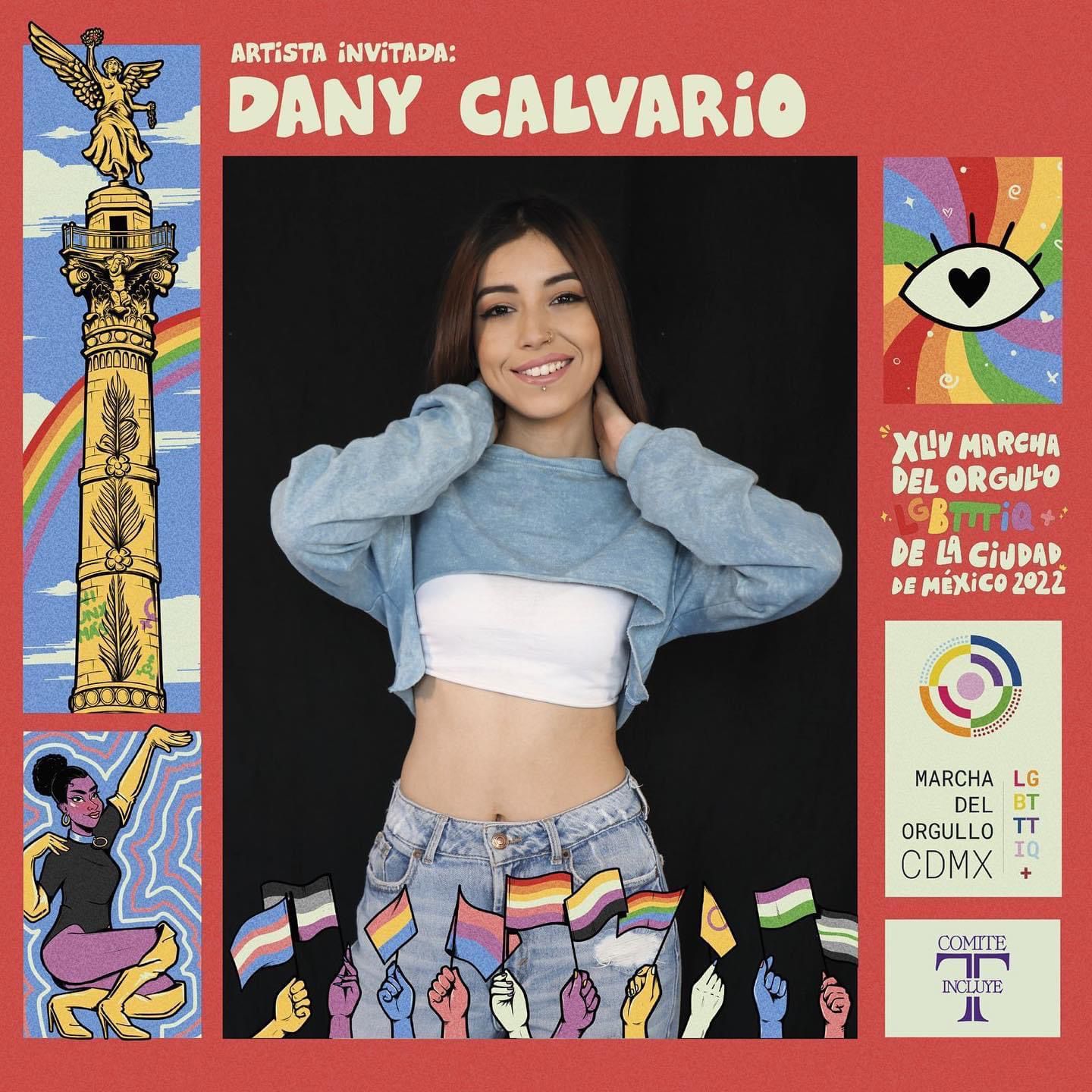 Daniela Calvario se presentará en la Marcha del Orgullo LGBTTTIQ+ en la ...
